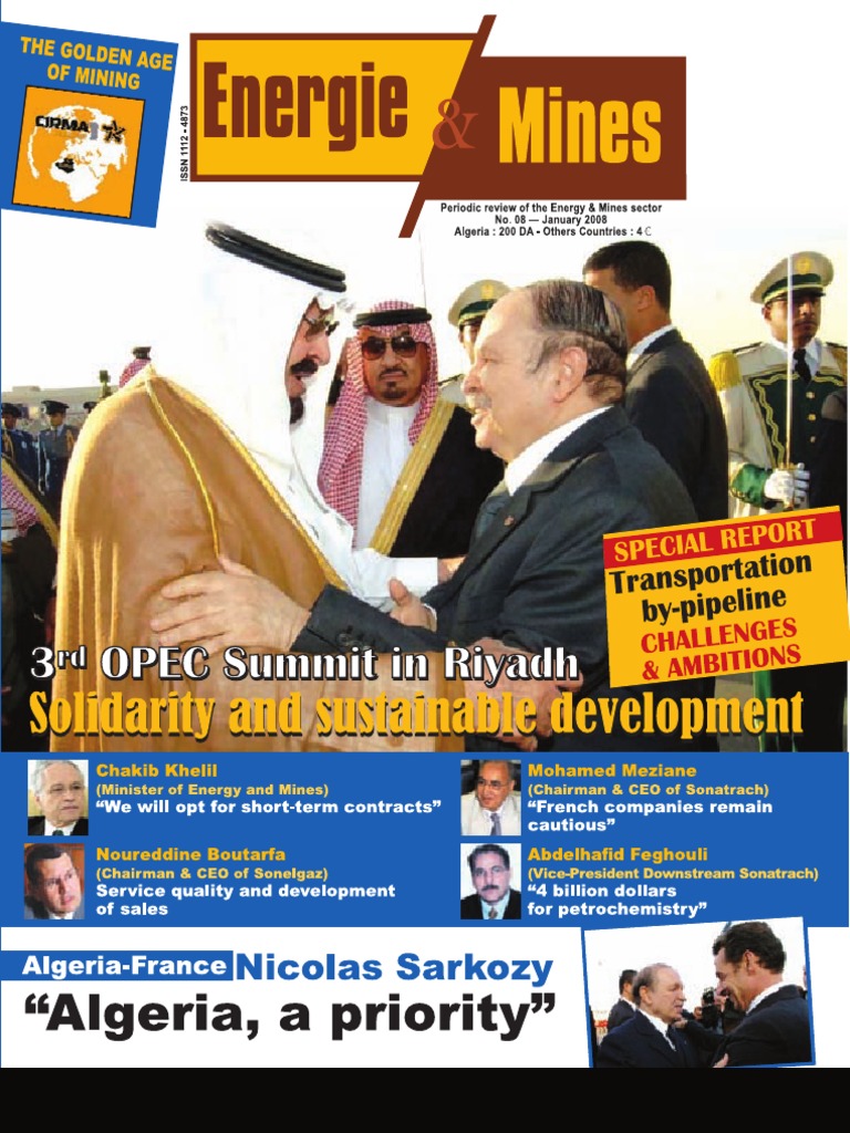 Enegie Mine Ang-8 | PDF | Opec | Kbr (Company)