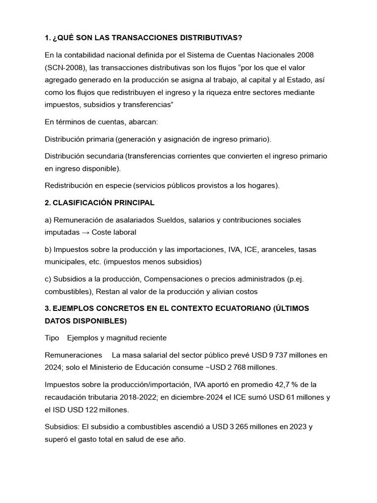 Ejemplos de Transferencias de Capital | PDF | Salario | Impuestos