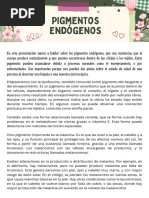 Depósito de Pigmentos Endógenos y Exógenos | PDF | Biología | Medicina ...