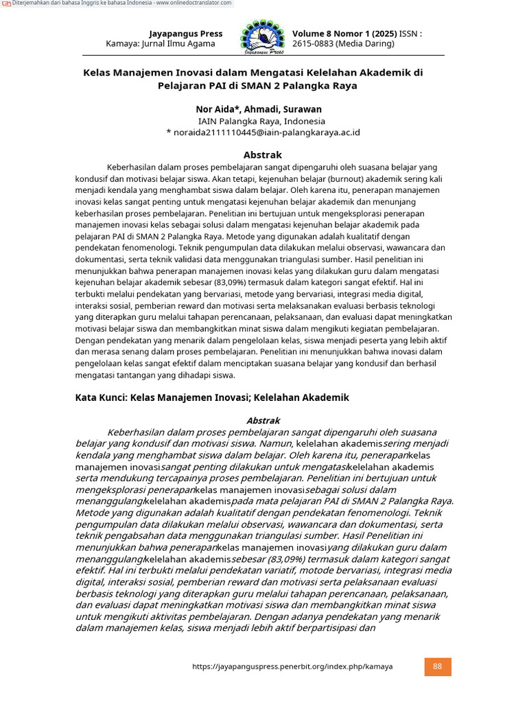 Nor+Aida en Id | PDF