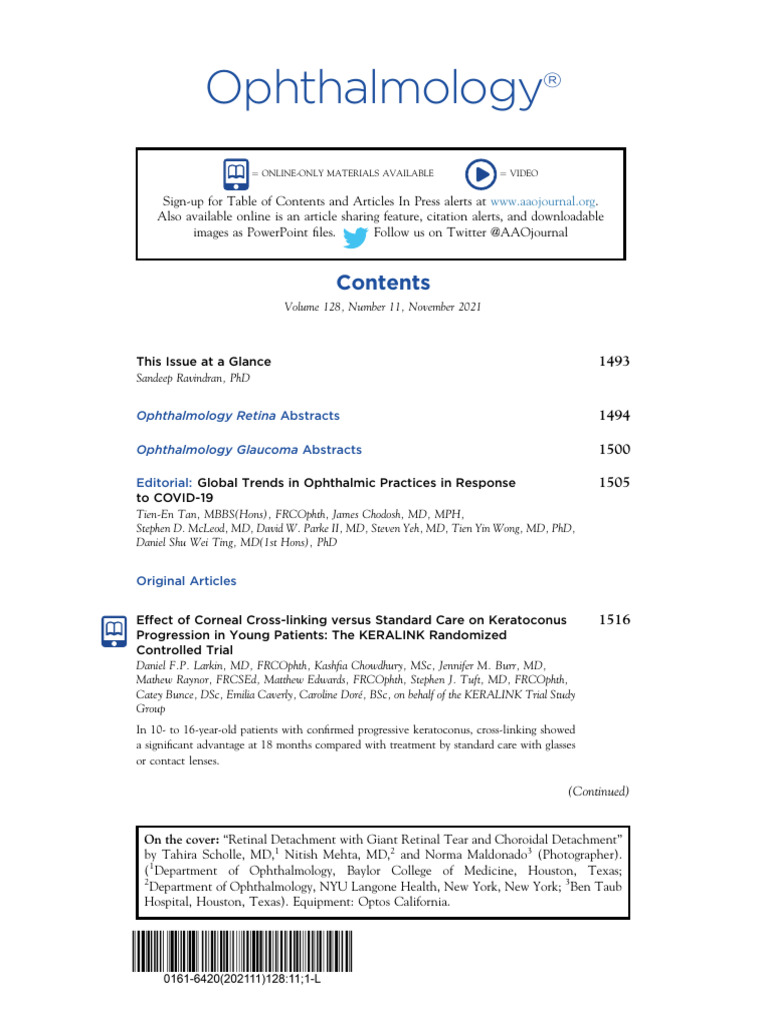 Contents Ophtha | PDF | Medical Specialties | Ophthalmology