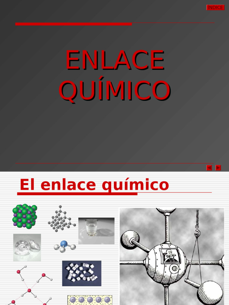 Tipos y características de enlaces químicos | PDF | Enlace químico ...