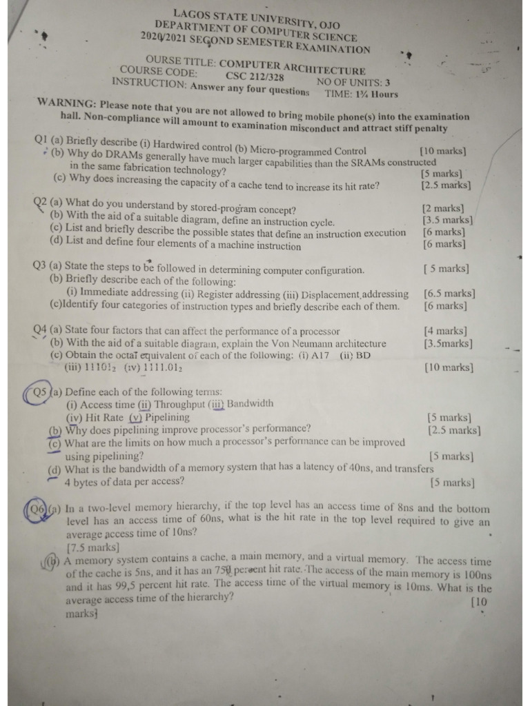 CSC 212 Life and Direct | PDF