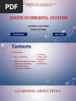 Triadan Tooth Numbering Guide | PDF | Dental Anatomy | Dentistry