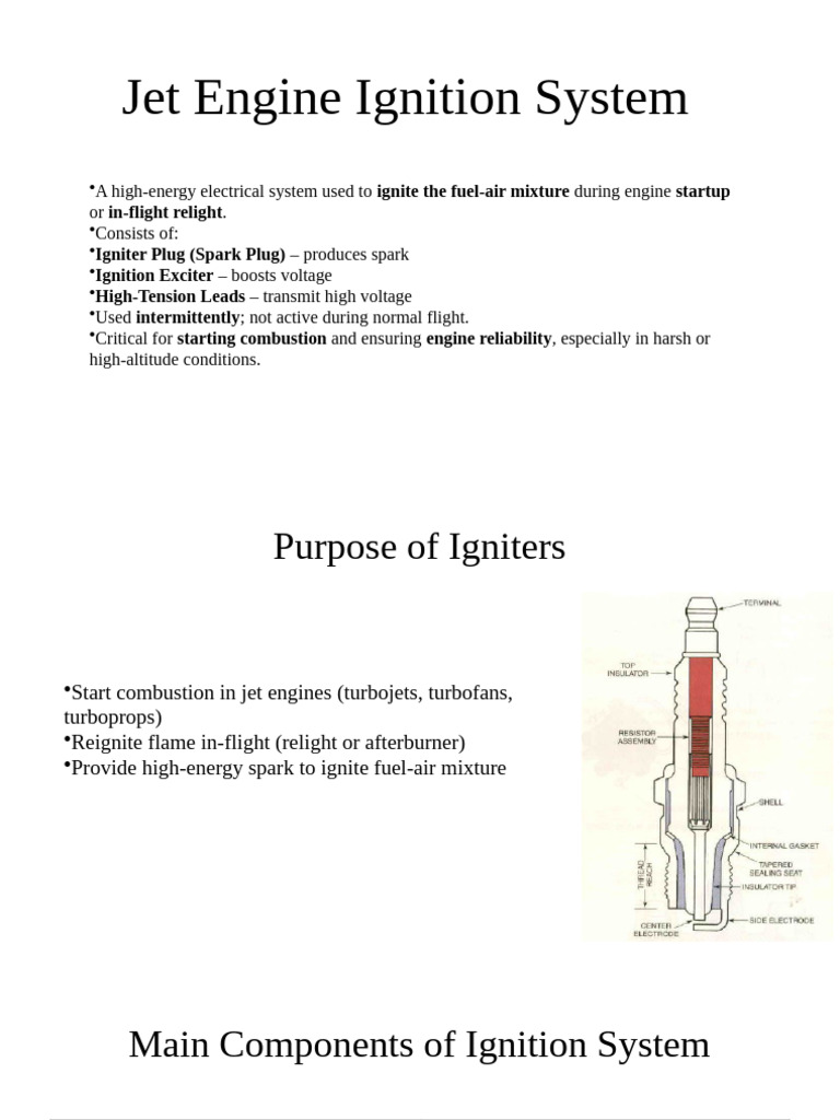 Jet Engine Ignition System | PDF | Jet Engine | Engines