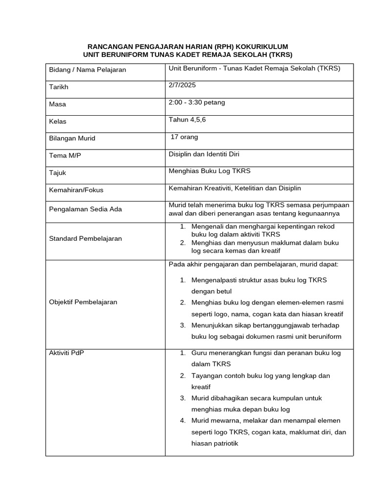 RPH Koku m3 Prktkum | PDF