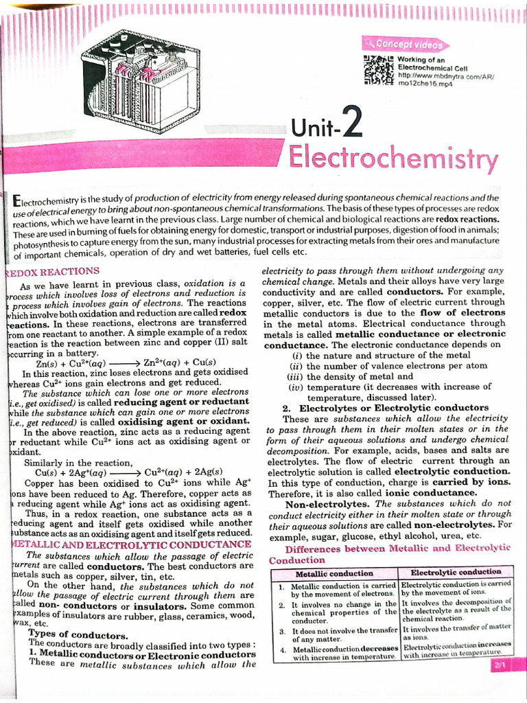 Electrochemistry | PDF