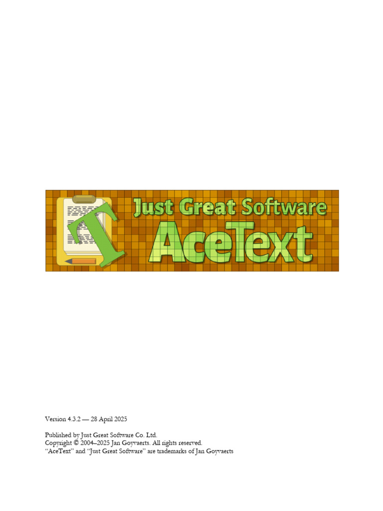 Ace Text | PDF | Cursor (User Interface) | World Wide Web