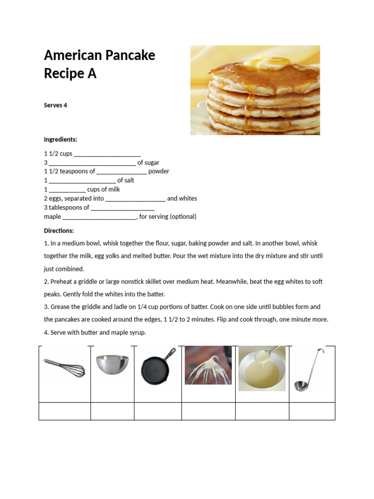 Pancake Recipes For US and UK English PPT ZshWpiA | PDF | Pancake ...
