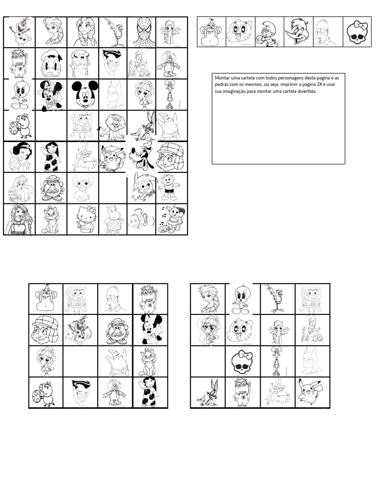 Bingo Animado | PDF