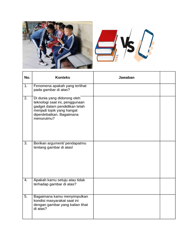 Latihan Soal Teks Deskripsi | PDF