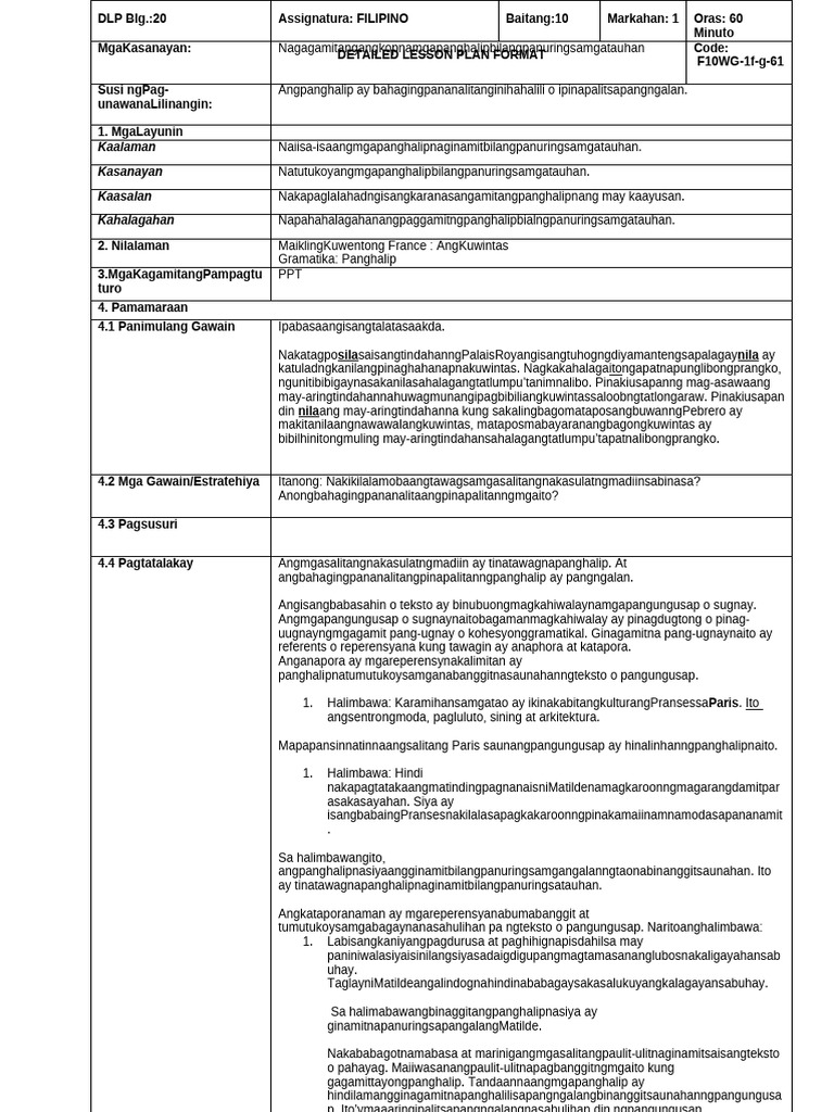 Kaalaman Kasanayan Kaasalan Kahalagahan | PDF