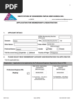 IEPNG Membership Application Form | PDF | Cheque | Academic Degree