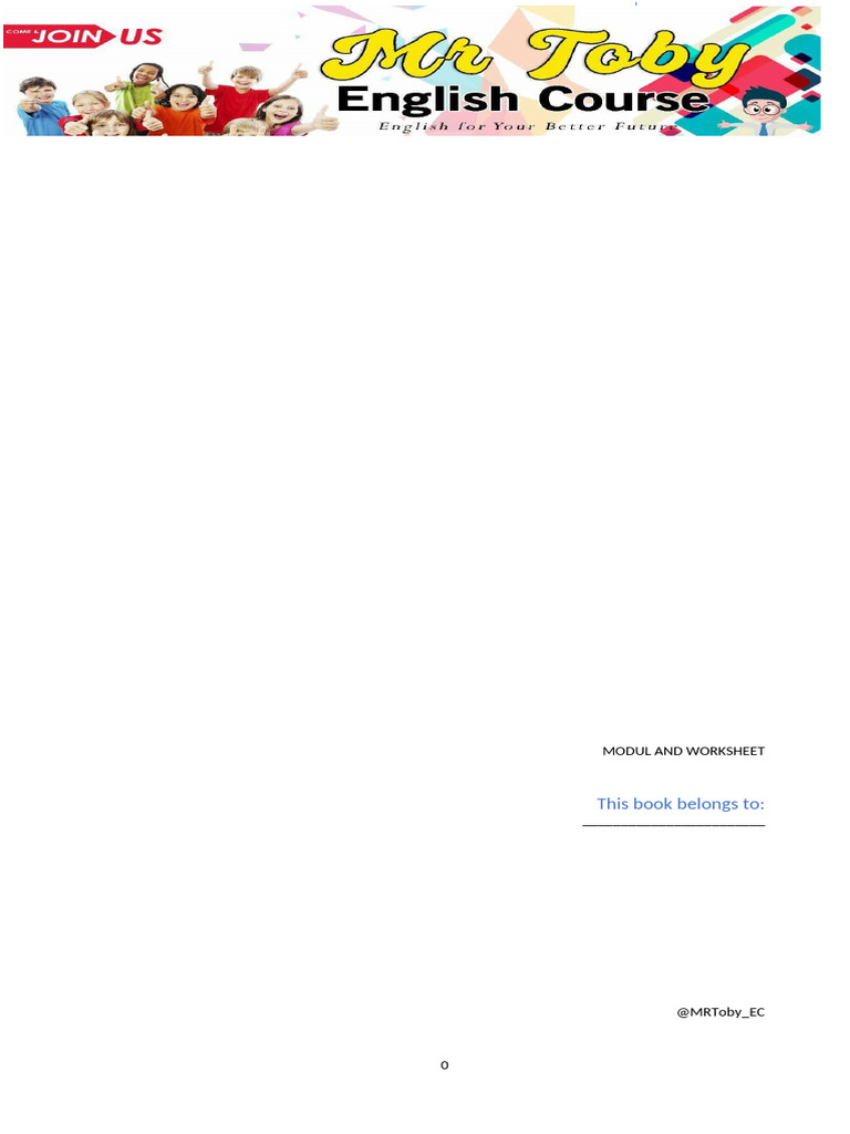 Modul Beginner Kids | PDF