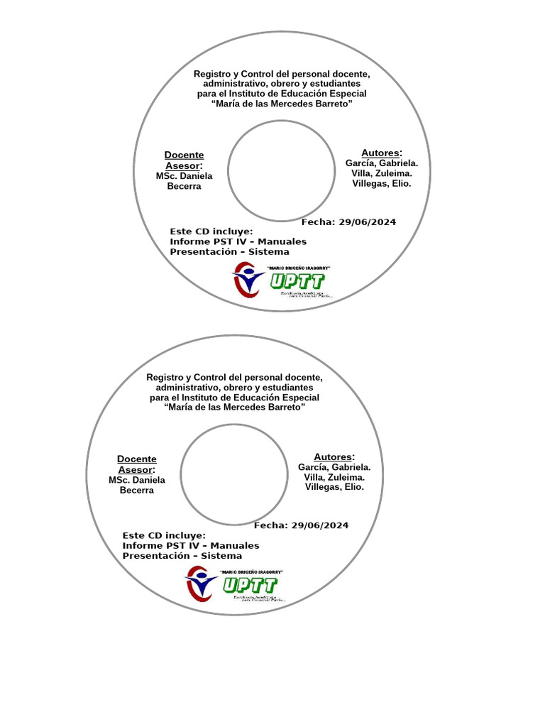 Portada CD para PST IV | PDF