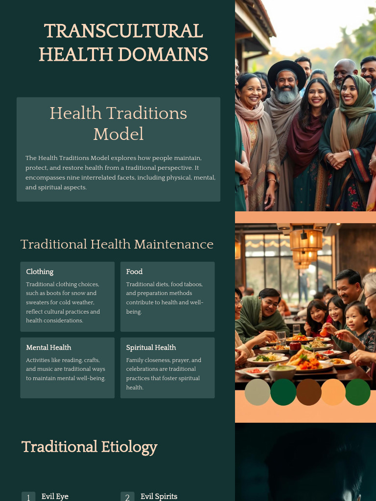Health Traditions Model Overview | PDF | Amulet | Witchcraft
