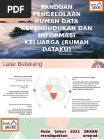 Panduan Rumah Dataku - Workshop Mot | PDF