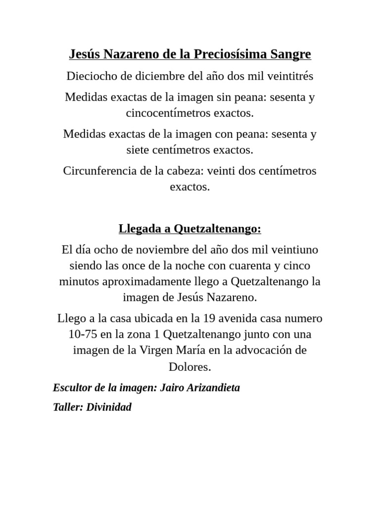 Archivo Historico JNVD,SVD. | PDF | María, madre de Jesús | Días santos ...
