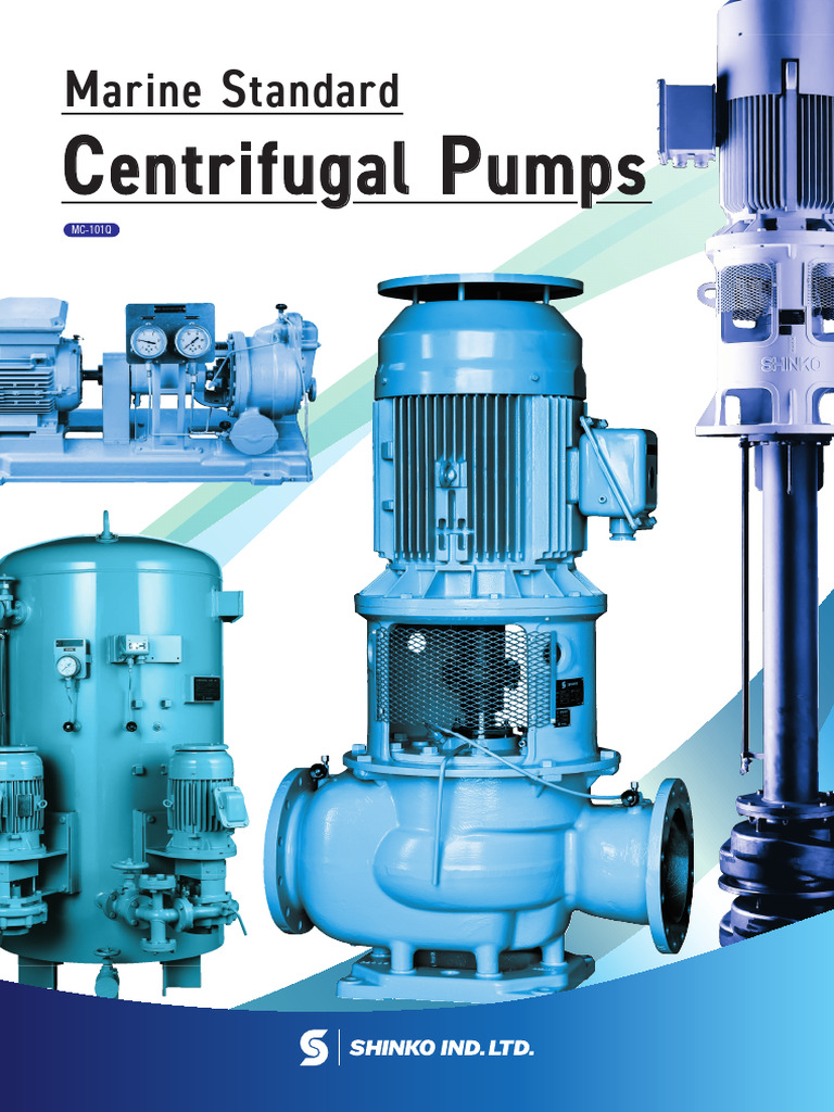Centrifugal Pumps Shinko | PDF | Pump | Bearing (Mechanical)