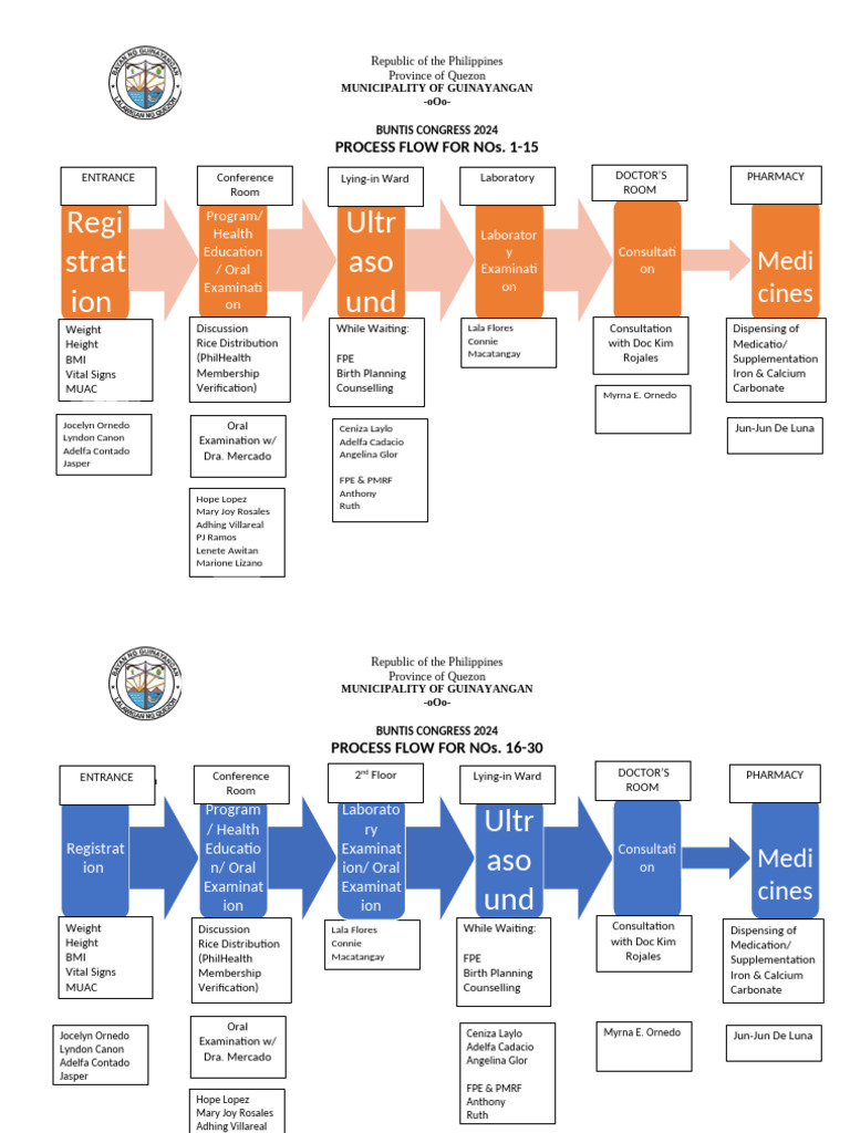 Buntis Congress 2024 - Process Flow | PDF