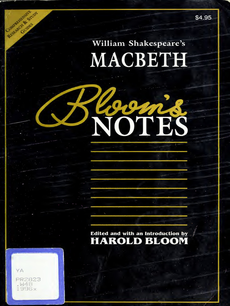 William Shakespeare's Macbeth - Bloom, Harold - Facts On File, New York, 1996 - Facts On File ...