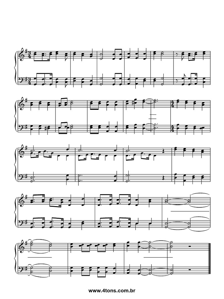 Cuarteto-Mi Dios Envio-Melody of Love | PDF