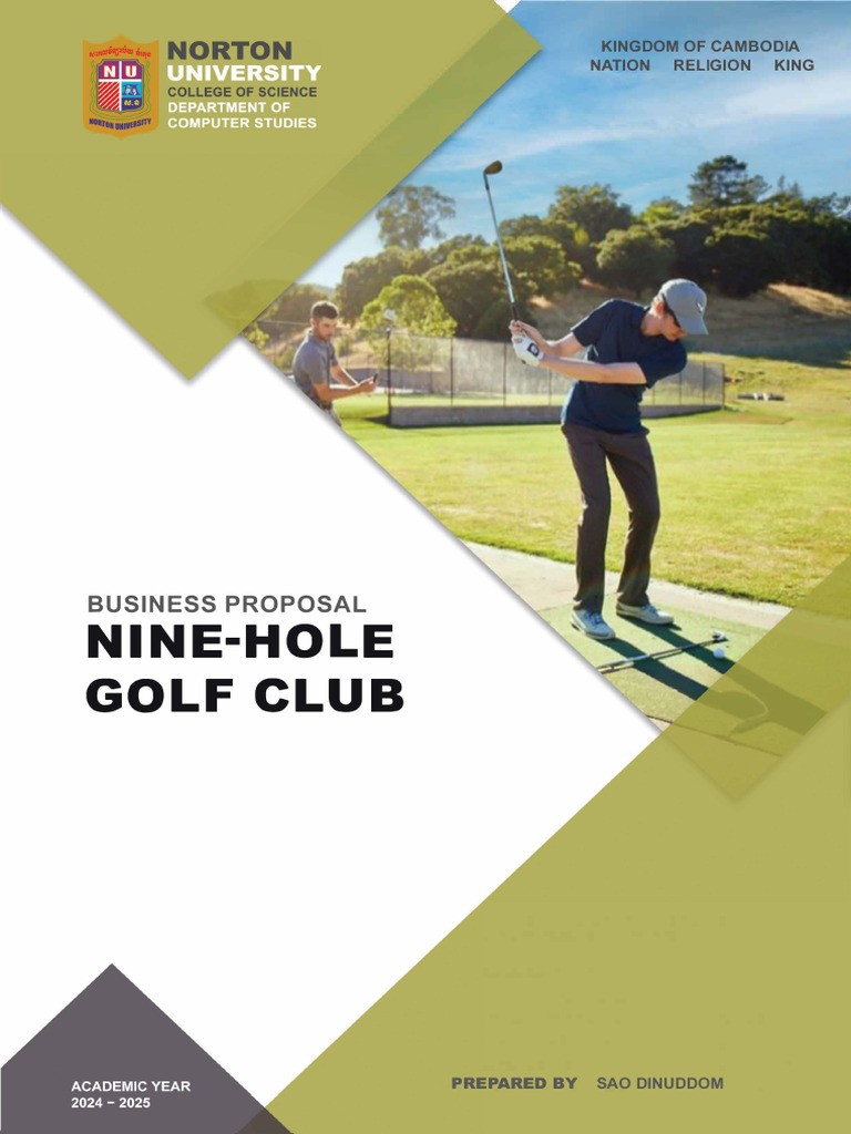 Golf Club BUSINESS PROPOSAL | PDF