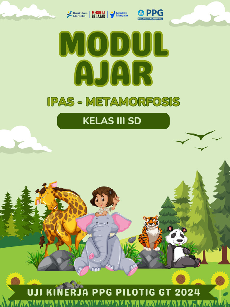 Modul Ajar Ipas Kelas 3 Metamorfosis - Piloting 2 | PDF