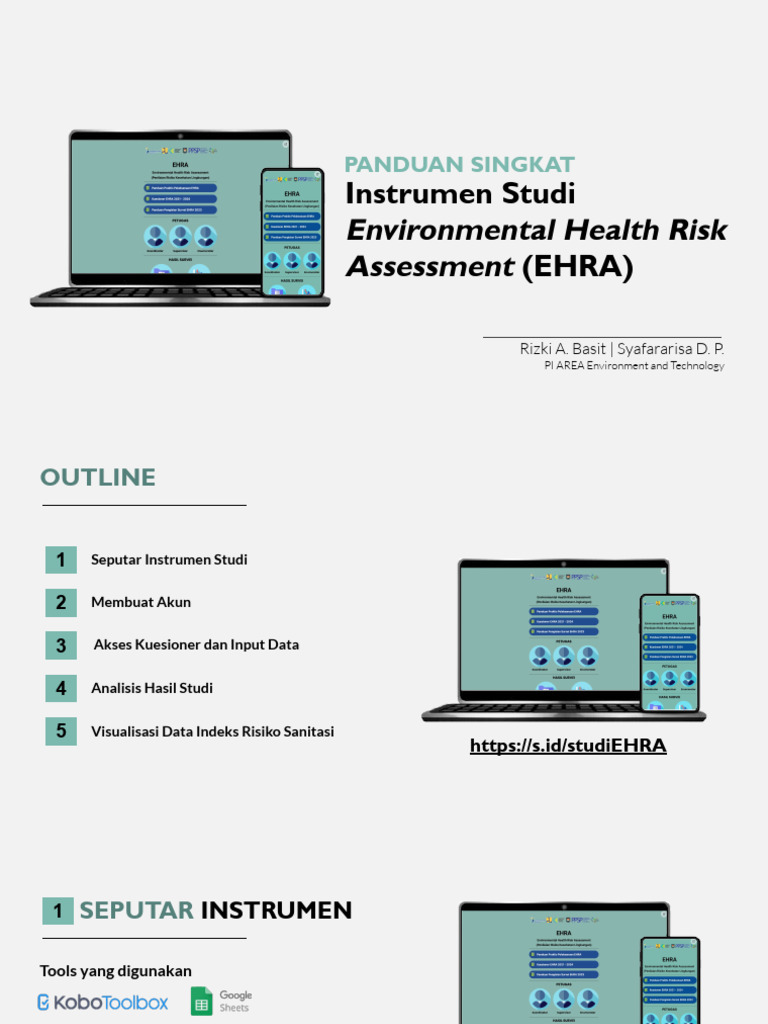 Panduan Instrumen EHRA untuk Survei | PDF
