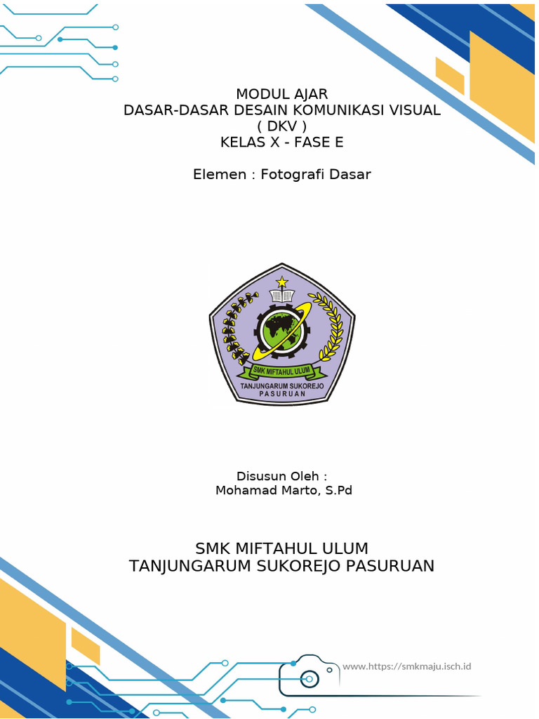 Fotografi Dasar untuk DKV Kelas X | PDF