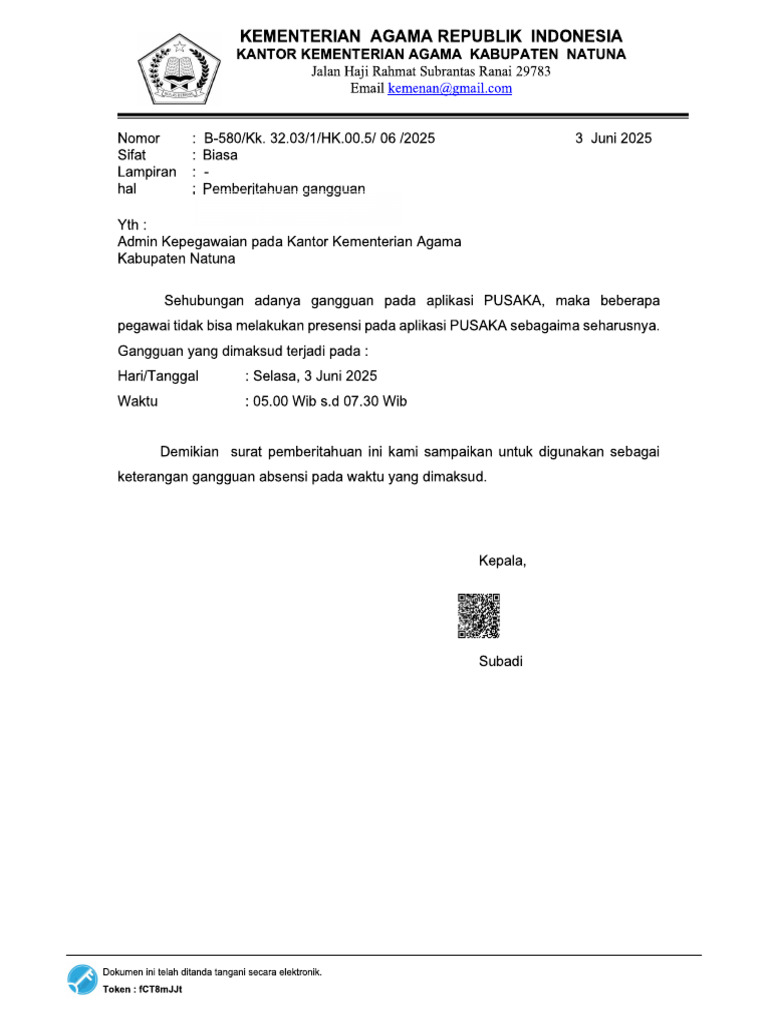 Absen Error 3 Juni Pagi | PDF