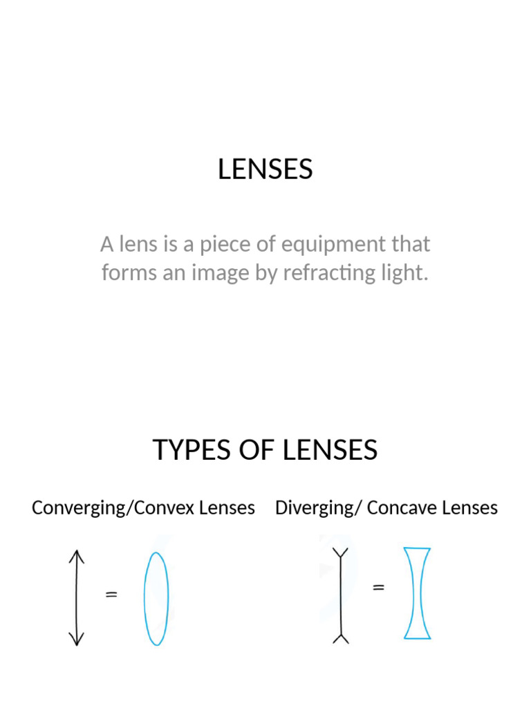 Lenses PPT For Collab Class | PDF