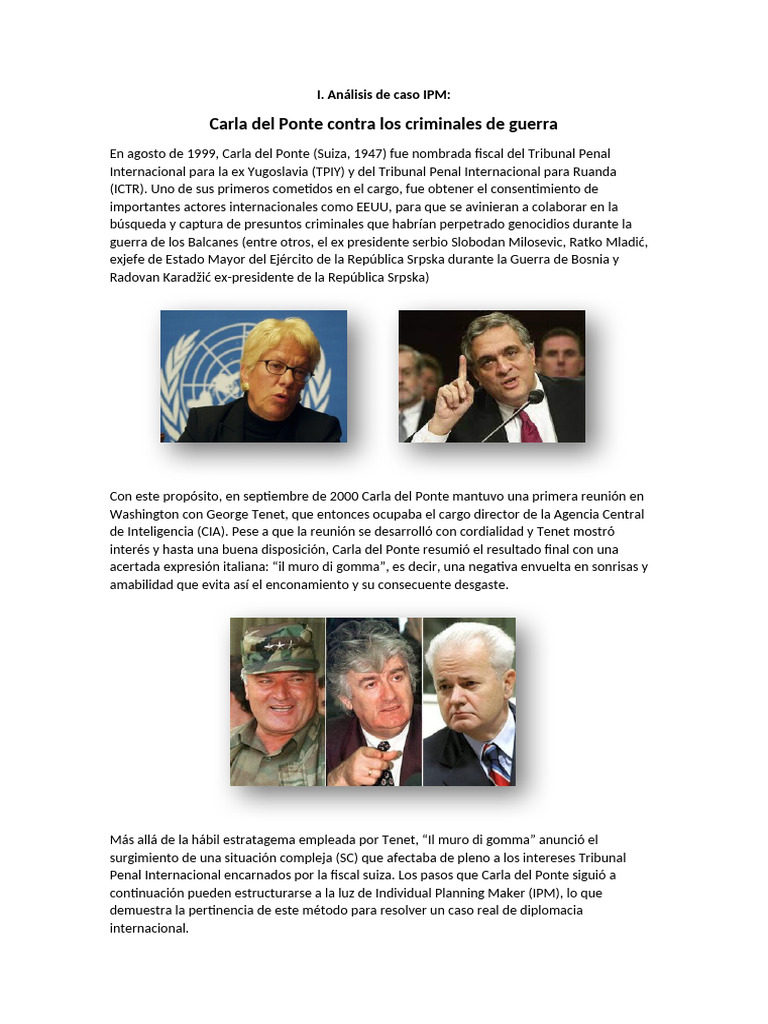 Carla Del Ponte | PDF