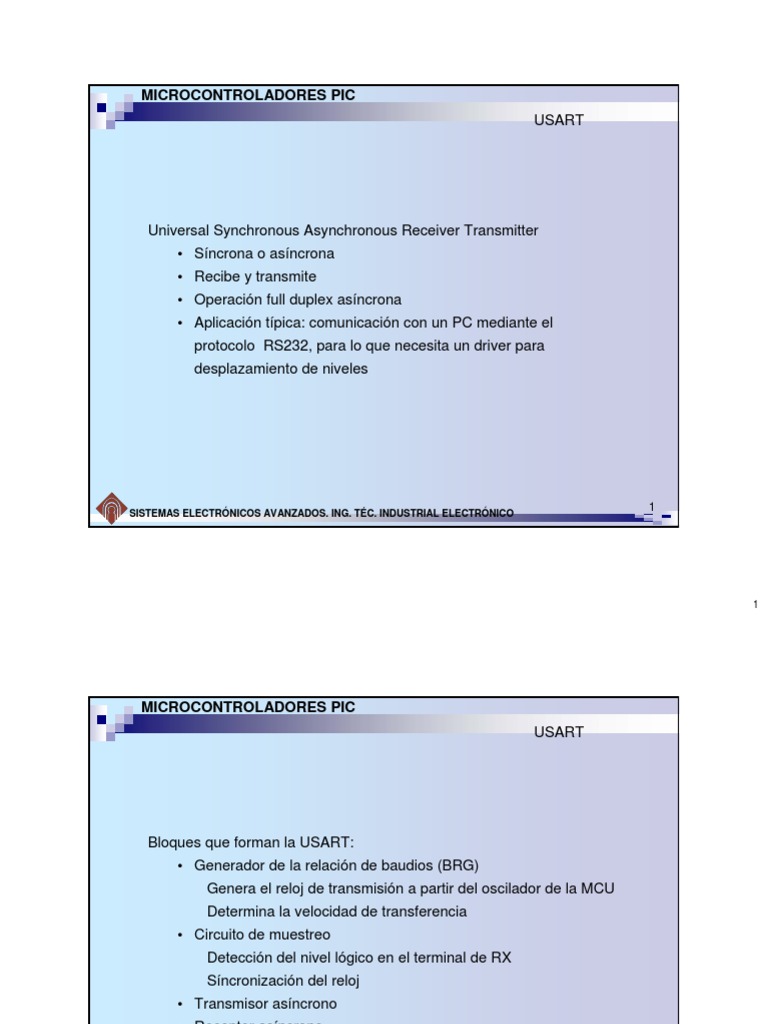 USART | PDF