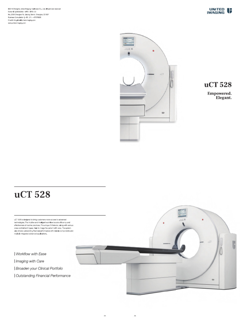 BROSUR CT SCAN uCT 528 | PDF