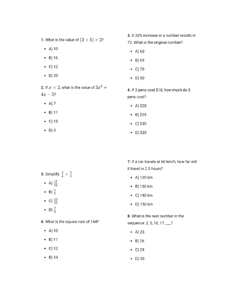 Model Paper | PDF