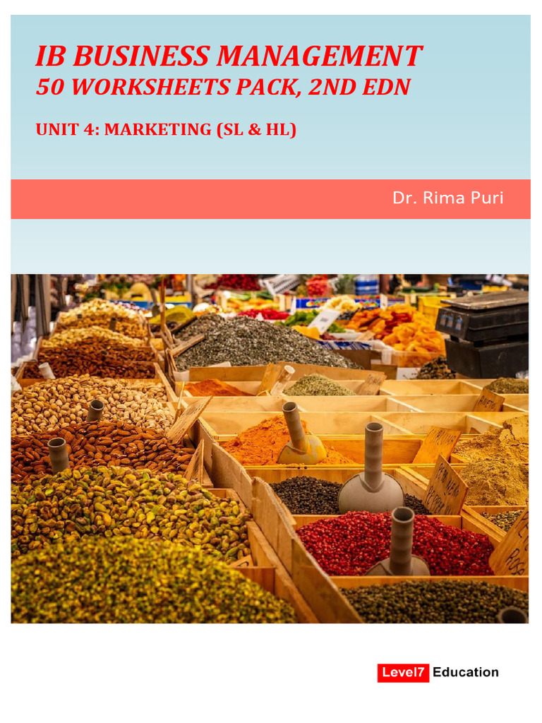50 Worksheets Pack - Second Edition - Unit 4 - Marketing | PDF ...