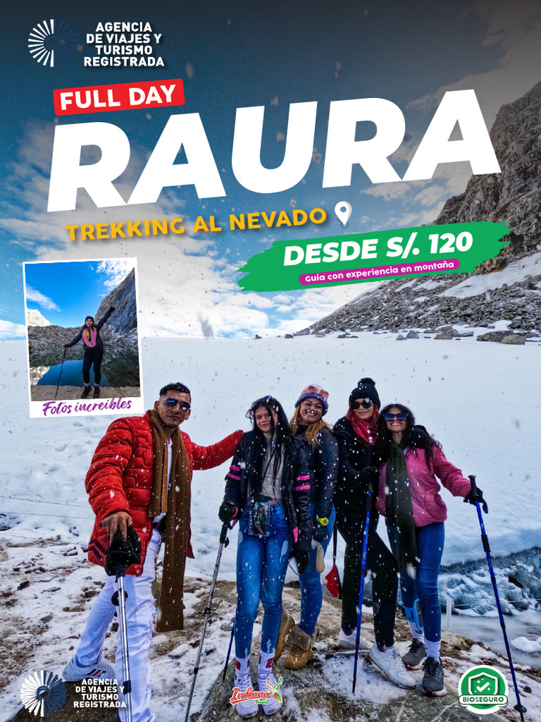 Trekking al Nevado Raura y León Dormido | PDF