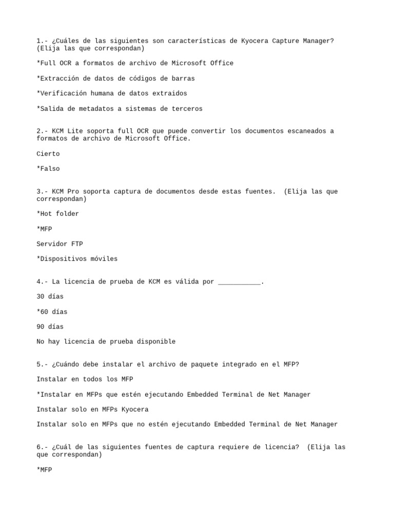 Kyocera Capture Manager - Parte 1 | PDF | Archivo de computadora ...