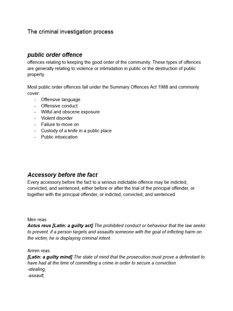 The Criminal Investigation Process | PDF | Crimes | Crime & Violence