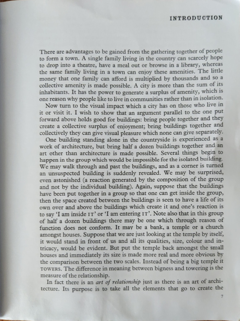 The Concise Townscape | PDF | Mind