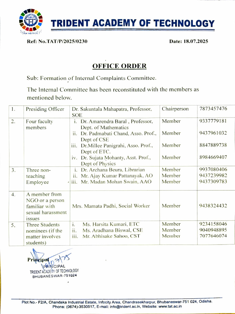 Office Order | PDF