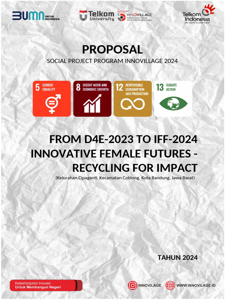 Proposal Pemberdayaan Perempuan 2024 | PDF