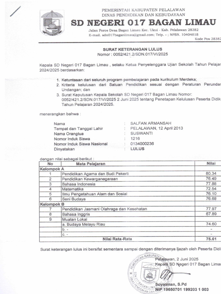 Salfan Armansyah | PDF