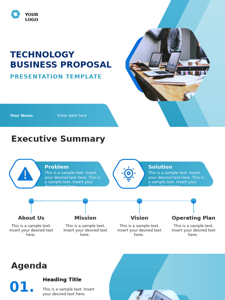 03 Technology Business Proposal Powerpoint Template 16x9 1 | PDF ...