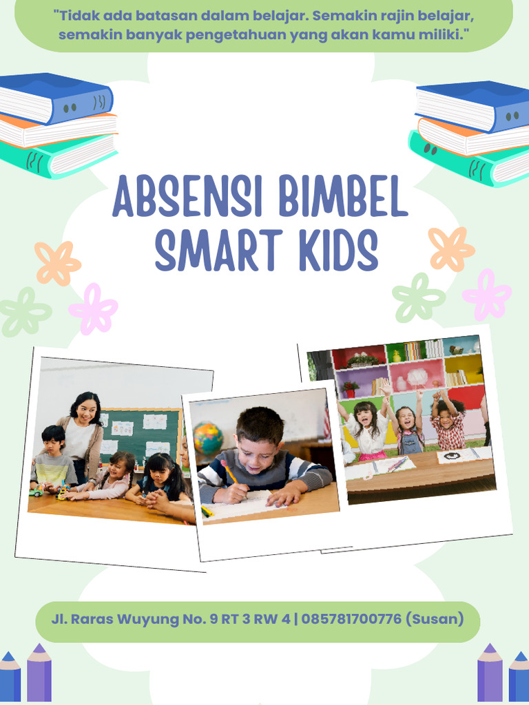 Absensi Bimbel Smart Kids | PDF
