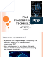 Dna Fingerprint Investigatory Project Class 12 | PDF | Dna Profiling | Dna