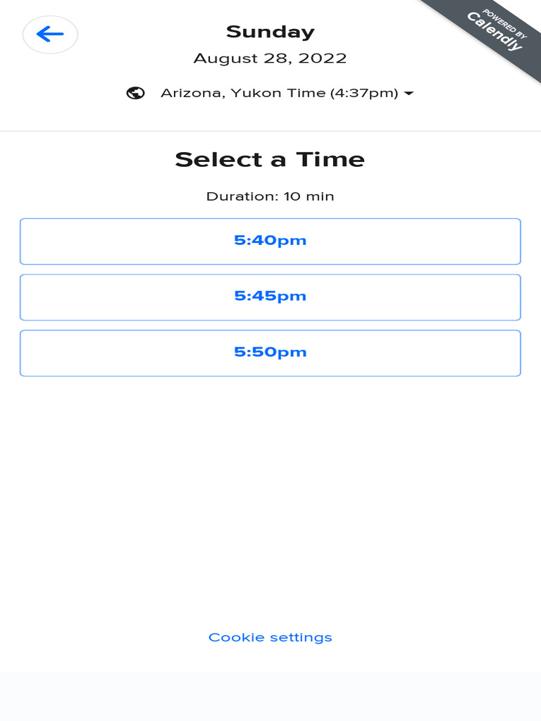 Select a Date & Time - Calendly | PDF