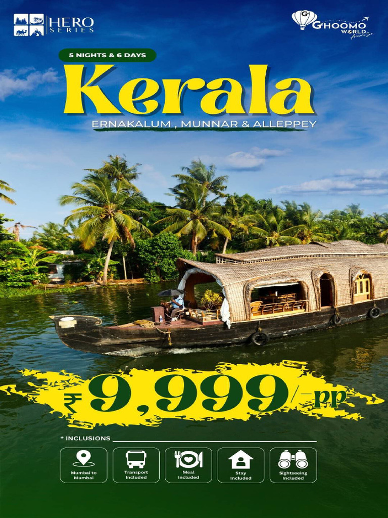 GW KERALA Hero Series Itinerary 2025 | PDF