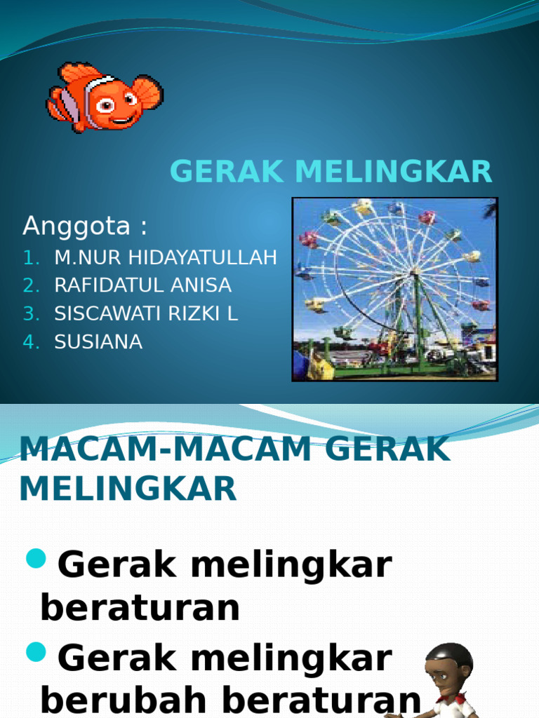 Contoh Gerak Melingkar Berubah Beraturan | PDF